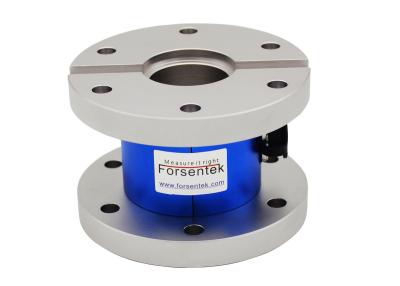 China Hollow flange reaction torque sensor thru-hole torque transducer-Customizable for sale