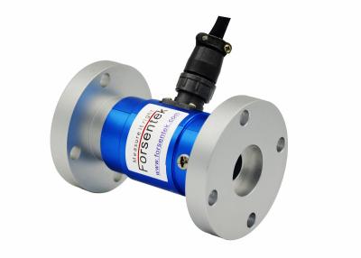 China Flange to flange reaction torque meter 0-100NM thru-hole torque load cell for sale