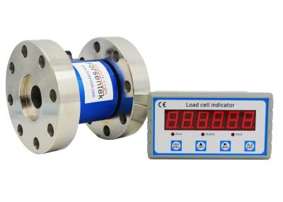 China Flanged reaction torque meter 0-100kNm torque measurement transducer for sale