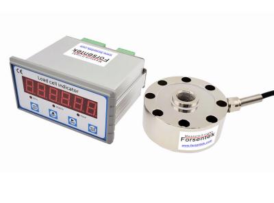 China 300kg Compression Load Cell 3000N Compression Force Transducer With Indicator for sale