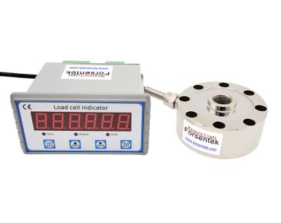 China 1000kg 500kg 300kg 200kg 100kg 50kg Pancake Load Cell With Digital Indicator for sale
