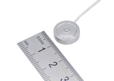 China Low profile compression load cell 220 lb 110lb 44lb 22 lb 11 lb thin force transducer for sale