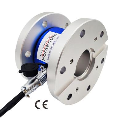China Hollow Flange Reaction Torque Sensor 100kg*m 50kgf*m 30kg*m 20kgf-m 10kg-m 5kgf*m for sale