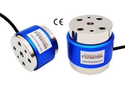China Miniature Reaction Torque Sensor 0-100Nm Flange to Flange Static Torque Transducer for sale