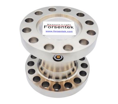 China Flange Mounted Compression Load Cell 200 ton Cylinder Type Load Cell 100ton for sale