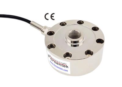 China M16 Threaded Pancake Load Cell 2.2klb 1.1klb 660lb Compression Force Transducer for sale