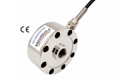 China Pancake Load Cell 50lb 110lb 220lb 440lb Compression Force Measurement Transducer for sale