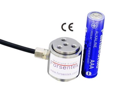 China Flanged Load Cell 5lb 10lb 20lb 50lb 100lb 200lb Flange Mounted Force Transducer for sale
