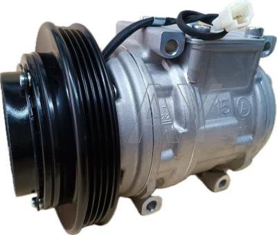 China TOYOTA COROLLA AC Compressor with PV4 Grooves 140mm Pulley Diameter and 12V Rated Voltage for sale