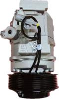 China TOYOTA FORTUNER AC Compressor with PV7 Grooves 120mm Pulley Diameter and 12V Rated Voltage for R134a Refrigerant for sale