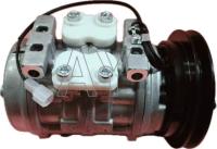 China TOYOTA AC Compressor with 140mm Pulley Diameter 12V Rated Voltage and R134a Refrigerant for Powerful Cooling for sale