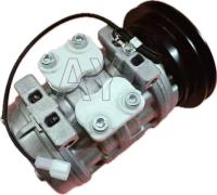 China TOYOTA AC Compressor with 140mm Pulley Diameter 12V Rated Voltage and R134a Refrigerant for Powerful Cooling for sale