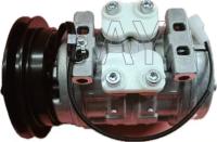 China TOYOTA AC Compressor with 140mm Pulley Diameter 12V Rated Voltage and R134a Refrigerant for Powerful Cooling for sale
