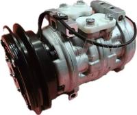 China TOYOTA AC Compressor with 140mm Pulley Diameter 12V Rated Voltage and R134a Refrigerant for Powerful Cooling for sale