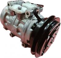 China TOYOTA AC Compressor with 140mm Pulley Diameter 12V Rated Voltage and R134a Refrigerant for Powerful Cooling for sale
