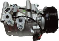 China Fit HONDA CIVIC AC Compressor with 12V Coil Voltage and R134a Refrigerant for Powerful Cooling for sale