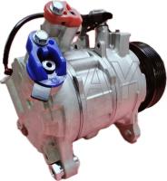 China BMW X1 12-15 PV6 Grooves 110mm Pulley Diameter 12V Rated Voltage AC Compressor for R134a Refrigerant for sale
