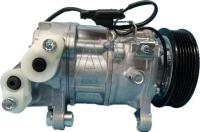 China BMW X1 F48 AC Compressor with R134a Refrigerant 12V Rated Voltage and 110mm Pulley Diameter for sale