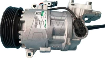 China BMW E90 AC Compressor with PV6 Grooves 110mm Pulley Diameter and R134a Refrigerant for sale