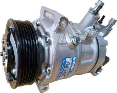 China Toyota AC Compressor with 6PK Pulley Grooves 110mm Diameter and R134A Refrigerant for Car/Truck for sale