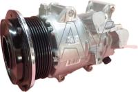 China TOYOTA AC Compressor with 7pk Grooves 12V Rated Voltage and 110mm Pulley Diameter for R134 Refrigerant for sale