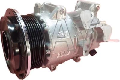 China TOYOTA AC Compressor with 7pk Grooves 12V Rated Voltage and 110mm Pulley Diameter for R134 Refrigerant for sale
