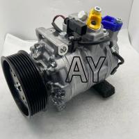 China 7SEU16C 12v Electric Car Air Conditioning Units 7L6820803L 7L6820803M 437100-5420 441790-7590 158338 157338 for VW TOUAREG for sale