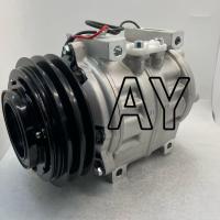 China Toyota Coaster Ac Compressors With 24v Power And 2a Grooves Pulley Designed For Long Term Automotive Cooling System for sale