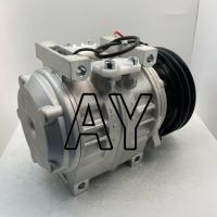 China Toyota Coaster Ac Compressors With 24v Power And 2a Grooves Pulley Designed For Long Term Automotive Cooling System for sale