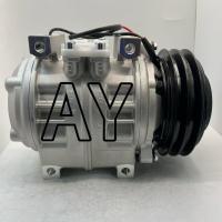 China Toyota Coaster Ac Compressors With 24v Power And 2a Grooves Pulley Designed For Long Term Automotive Cooling System for sale