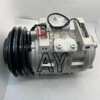 China Toyota Coaster Ac Compressors With 24v Power And 2a Grooves Pulley Designed For Long Term Automotive Cooling System for sale