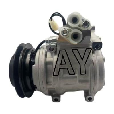 China AC Compressor Air Conditioning Compressor with 1PK Grooves 12V Voltage and 133MM Pulley Diameter for Mitsubishi Pajero for sale