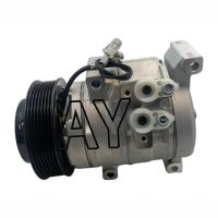 China Toyota Innova AC Compressor with 7PK Grooves 125MM Pulley Diameter and 12V Voltage OEM 88320-OK380 for sale