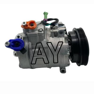 China 4PK Grooves 124MM Pulley Diameter 12V Voltage Auto AC Compressor for Audi A4 A6 A8 Skoda Superb VW Passat for sale