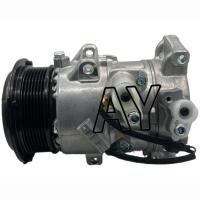 China TOYOTA HIACE COMMUTER Van 5L 2.7 AC Compressor with 7PK Grooves 110MM Pulley Diameter and 12V Voltage for sale