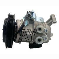 China Air Conditioner A/c Compressor Compatible with TOYOTA ETIOS YARIS 2013-2015 SG447280-2201 BC447280-1831 4472801831 4472802201 10SE13C Replacement Of Air Conditioning Compressor for sale