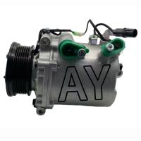 China AKS200A402A AKS200A407C AKS011H402C Auto Parts 12v Dc Electric Machine AC Compressor for MITSUBISHI for sale