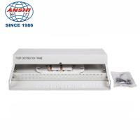 China ANSHI Wall Mount Fiber Optic Patch Panel 19 Inch 24 / 48 Port for sale