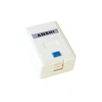 China RJ45 Keystone Jack Single Port Surface Mount Box With High Impact Housing for sale