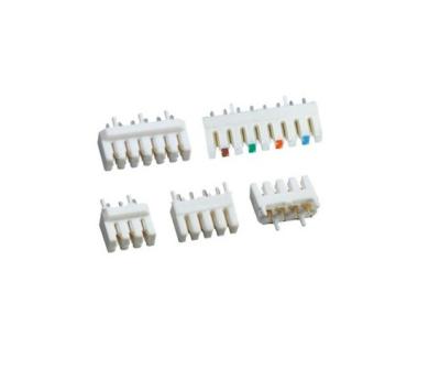 China 3.81mm Ivory Color PCB - IDC Terminal Block Krone Style 3 Pin - 8 Pin For Power for sale