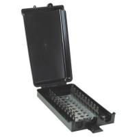 China 100 Pairs Plastic Telephone Termination Box Wall Mounting Type For Outside for sale
