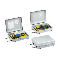 China 2 * 32 Fiber Distribution Box 48 Core Fiber Optic Junction Box For Outdoor / Indoor for sale