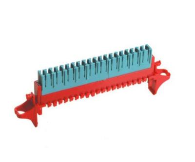China Red Blue LSA Plus Module ABS / PBT 10 Pairs KRONE STG Module 123.5 X 21.5 X 40.5mm for sale