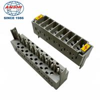 China 8 Pairs LSA Plus Module 2 Pole Gas Tube Arrester GDT Magazine for sale