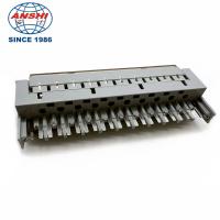 China 8 Pairs LSA Plus Module 2 Pole 3 Pole Gas Tube Arrester GDT Magazine IDC Module Telecom for sale