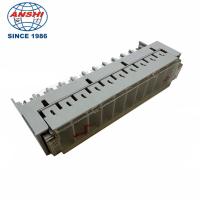 China 8 Pairs LSA Plus Module 2 Pole 3 Pole Gas Tube Arrester GDT Magazine IDC Module Telecom for sale