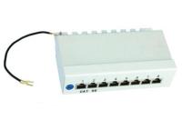 China DESKTOP PATCH PANEL 8 PORT CAT5E CAT6 CAT6A SHILEDED 90 DEGREE TOP ENTRY PUNCH FTP STP for sale