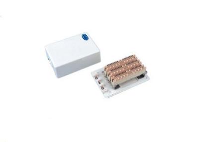China Canopy Type Indoor Cable Distribution Box 10 / 20 / 30 Pair Surface Mounting for sale