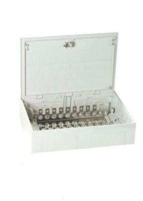 China Screw / Key Lock Krone Cable Distribution Box 100 Pair For LSA Module for sale