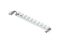 China Earth Rail / Metal Rail LSA Plus Module 10 Pair Modules Ground Strip For Networking for sale